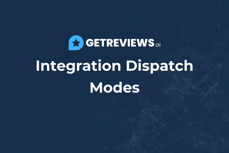 Integration Dispatch Modes