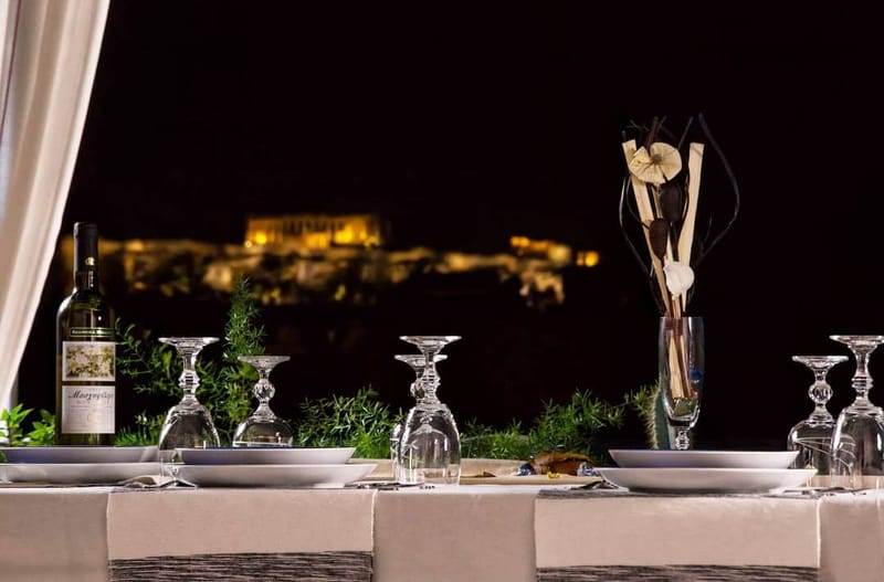 Rooftop dinner experiences in Europe, rooftop dinner in Athens ...